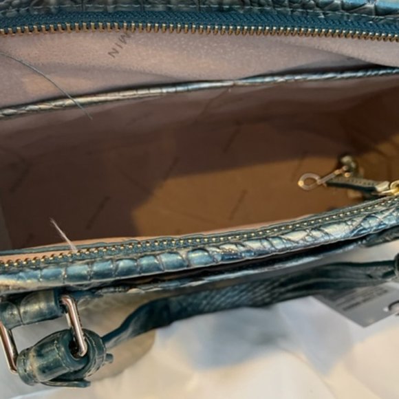Brahmin | Bags | Brahmin Retired Mini Asher Petrol Ombre Melbourne ...